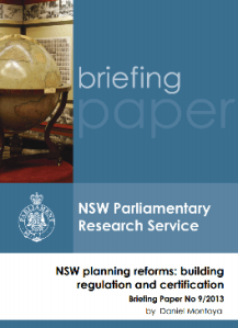 Get a Copy of the NSW Planning Reforms – Building Regulation and ...